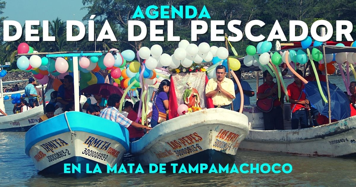 Agenda del Día del Pescador en La Mata - Forotuxpan